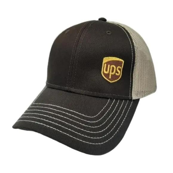 Accessories | Ups United Parcel Trucker Mesh Snapback Cap Hat Brown ...